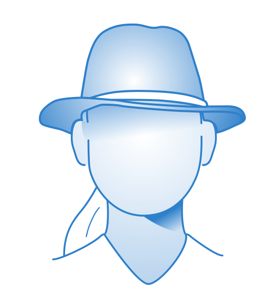 Hat finder | The right hat for your face shape | Hatshopping
